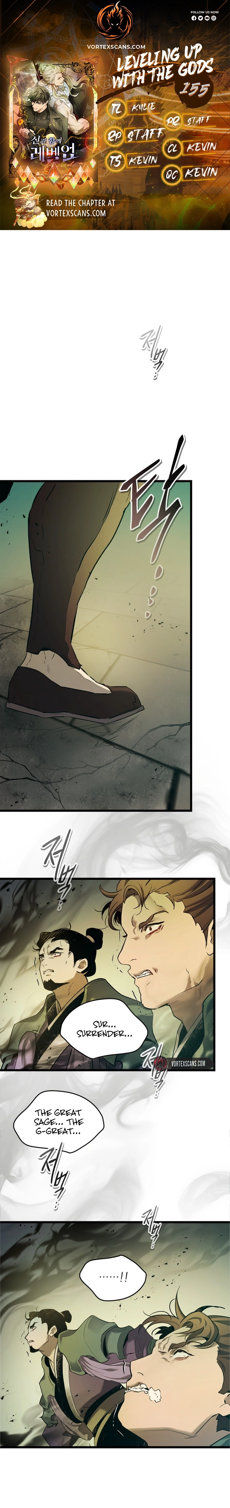 Level Up With The Gods Chapter 155 - ROLIASCAN